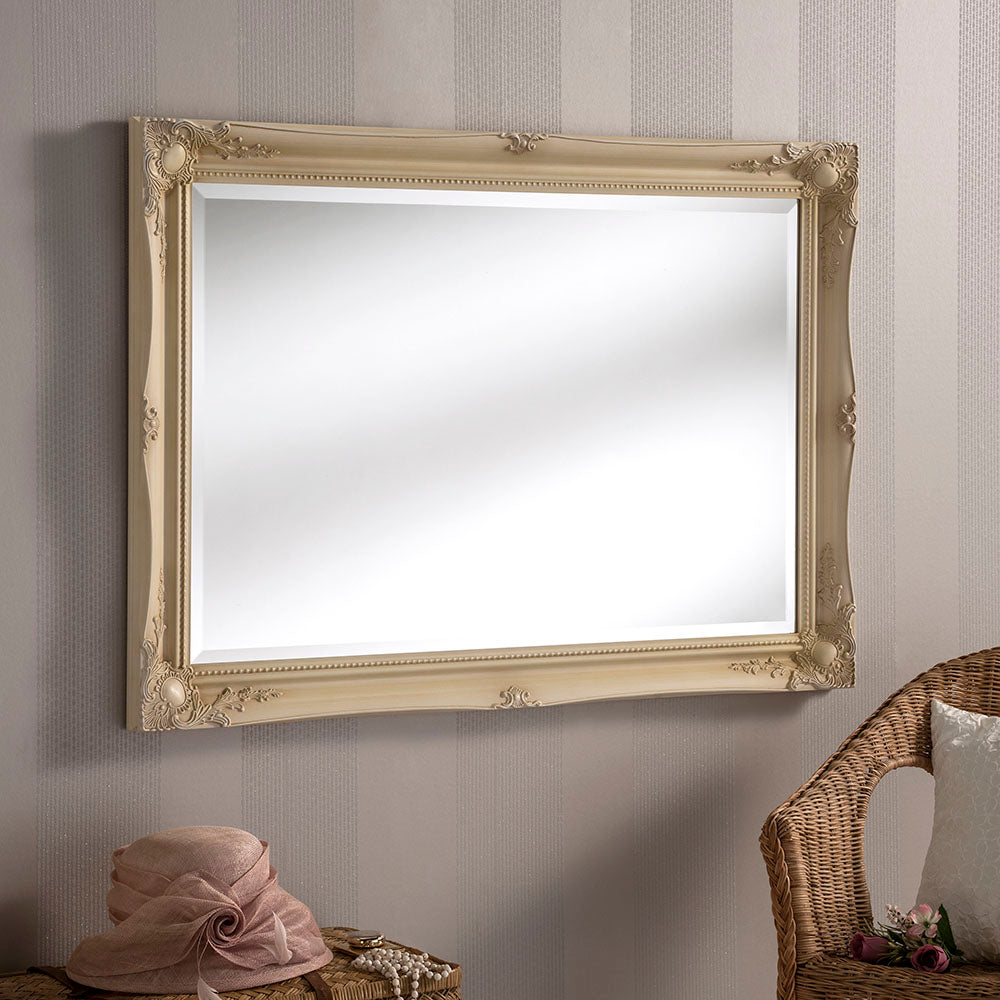 Ivory Mirrors Ireland | Off-White Decorative Mirrors – MirrorZone
